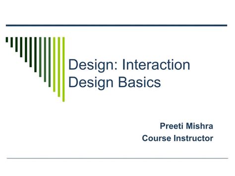 Design Process Interaction Design Basics Pptx Computing Technology And Computing