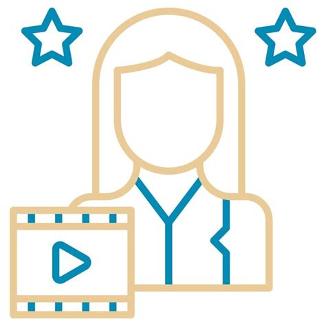 Premium Vector Actress Vector Illustration