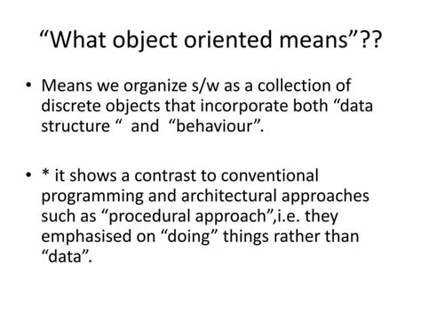 Object Oriented Architecture In Erp Pptx Object Oriented Architecture In Erp Pptx