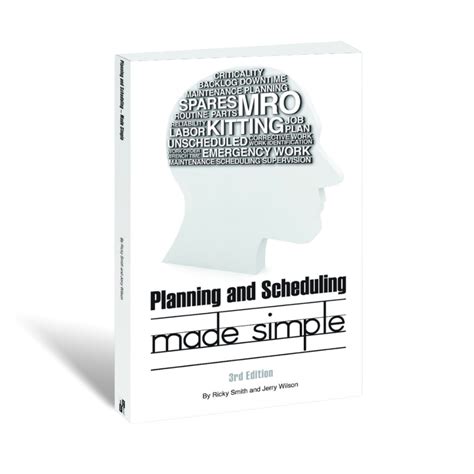 Planning And Scheduling Made Simple Paperback Reliability Marketplace