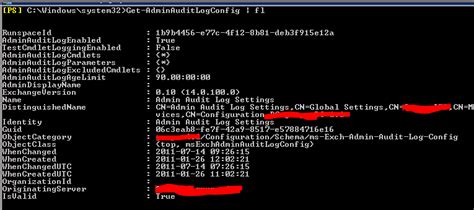 Exchange 2010 Administrator Audit Log Configuration ExchangeBlog