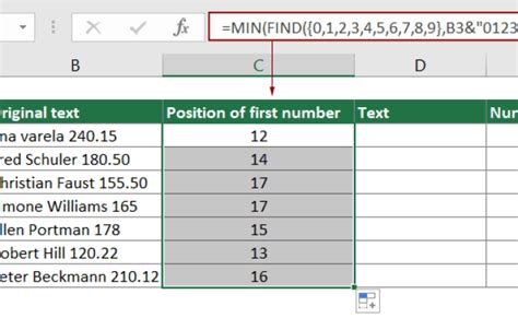 Split Text And Numbers Excel Formula Examples Photos Free Word Template