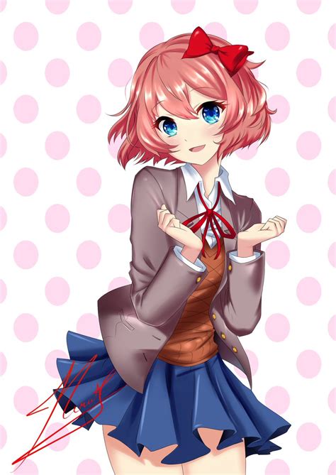 Sayori Fanart Ddlc