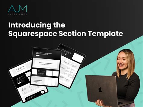 section template web component library for squarespace