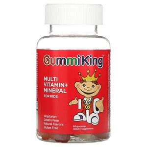 Купить Gummi King Multi Vitamin + Mineral For Kids 60 леденцов в кредит ...