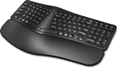 Edjo Ergonomic Wireless Keyboard Rechargeable Bluetooth 2 4g Wireless Keyboard With