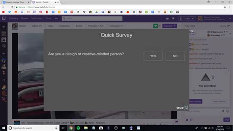 This Twitch Survey Question Rcrappydesign