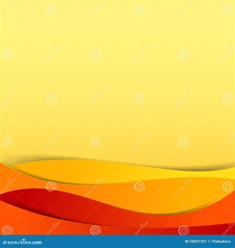 Abstract Vector Red Orange Yellow Background Overlap Layer And Stock