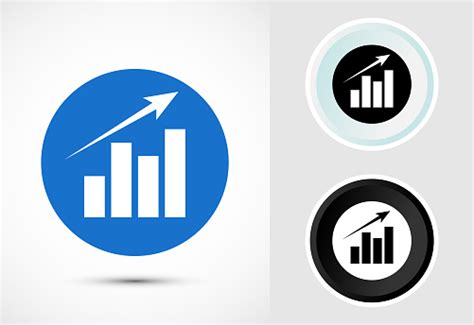 막대 차트 아이콘 디자인 일러스트 레이 션 그래프 로고 성장 기호 성장 차트 개념에 대한 스톡 벡터 아트 및 기타 이미지 개념 개념과 주제 개선 Istock