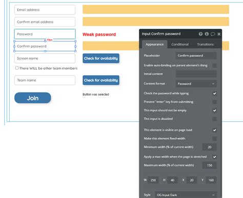 I Wish To Display An Alert When The Password And The Confirm Password Fields Do Not Match Need
