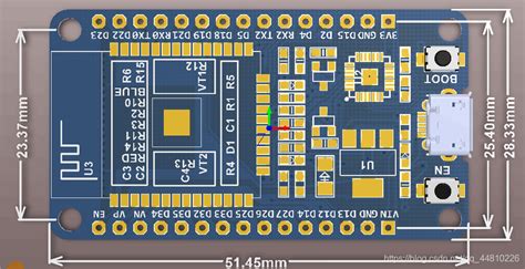 esp32 devkit v1 引脚图 esp32里pin2是那个引脚 csdn博客