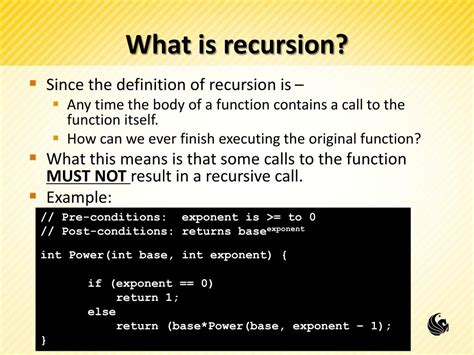 Ppt Recursion Powerpoint Presentation Free Download Id4886332
