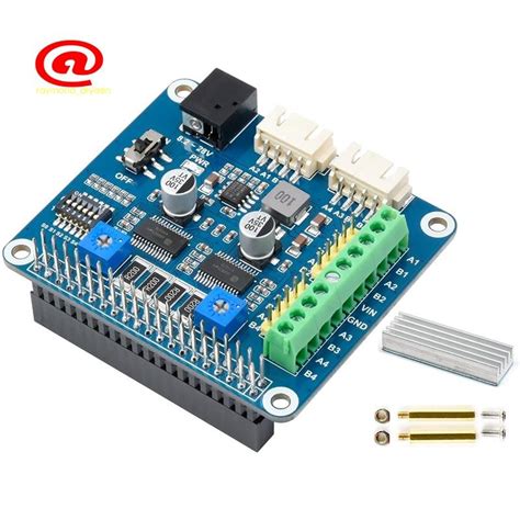 Waveshare Stepper Motor HAT B For Raspberry Pi Jetson Nano Onboard CH HR Motor Driver