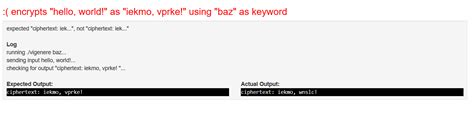 Pset2 Pset 2 Vigenere Wrong Output CS50 Stack Exchange