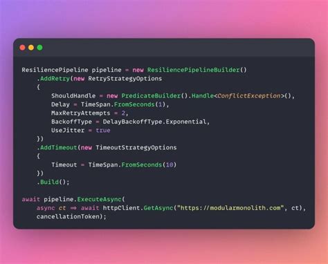 Dotnet Resilience Csharp Polly Nuget Dotnet8 Developers Saidi