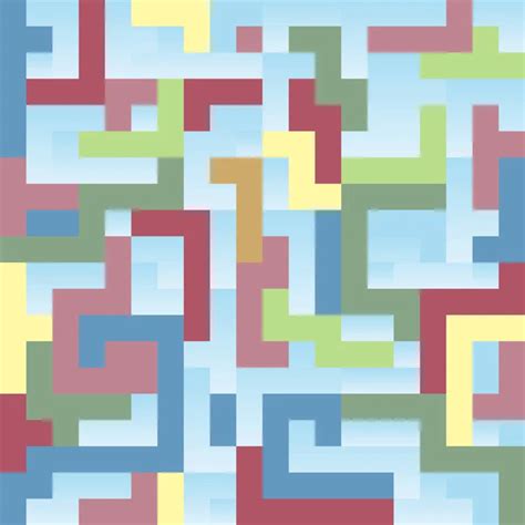 Tetris Seamless Vector Background — Stock Vector © Klaradohnalova 12638593