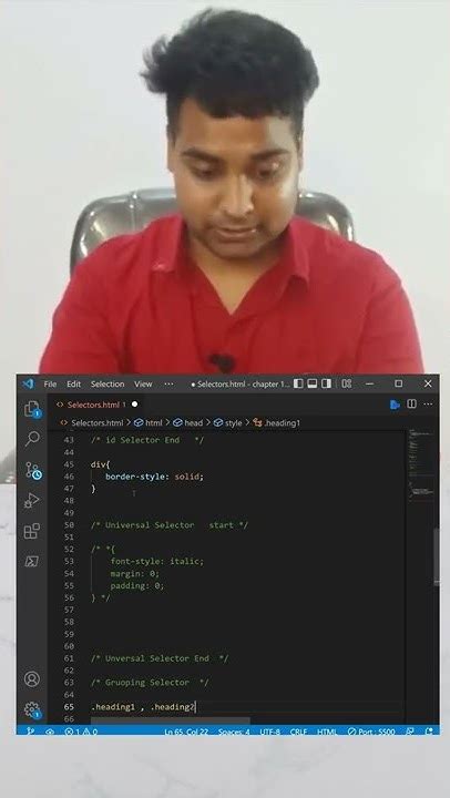 Css Grouping Selectors Shorts Ytshorts Youtube