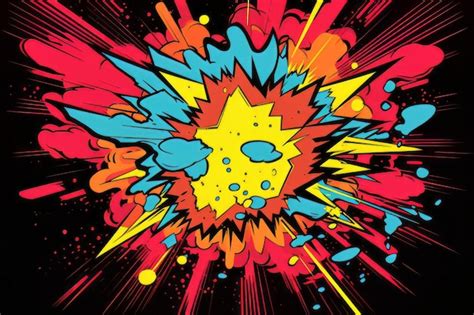 Premium Ai Image Pop Art Inspired Tshirt Design Beautiful
