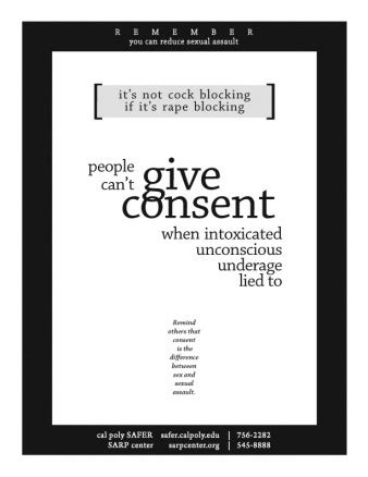 Cockblocker Posters To Prevent Sexual Assault Gaia Graphics