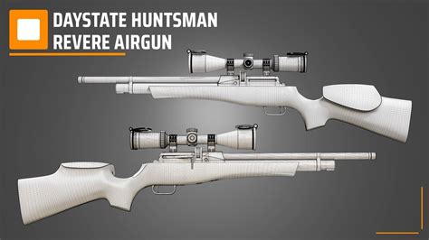 Daystate Huntsman Revere Airgun 3d Model Cgtrader