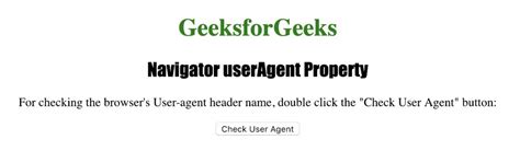 Html Navigator Useragent用法及代码示例 纯净天空
