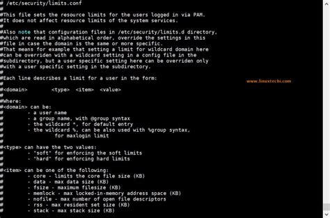How To Set Ulimit And File Descriptors Limit In Linux