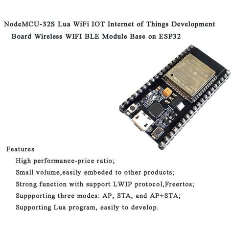 Placa Central Esp32 Devkitc Placa De Desarrollo Esp32 Esp32 Wroom 32d Wifi Bluetooth