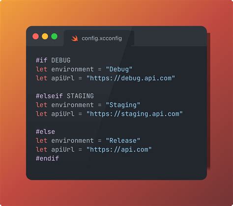 Environment Management In Xcode Using “xcconfig” Files By Murat