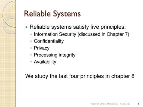 Ppt Information Systems Controls For System Reliability Part 2 Confidentiality Privacy