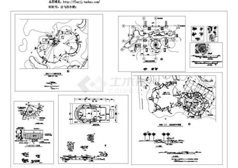 某地游泳池全套建筑施工规划cad图纸含设计说明 图纸设计说明 土木在线