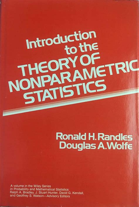 Introduction To The Theory Of Nonparametric Statistics