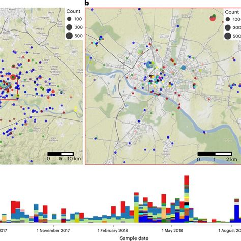 Of The Sampling Effort A Geographical Summary Of The Whole Sampling