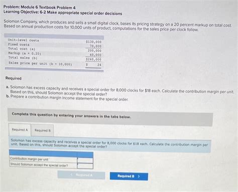 solved problem module 6 textbook problem 4 learning