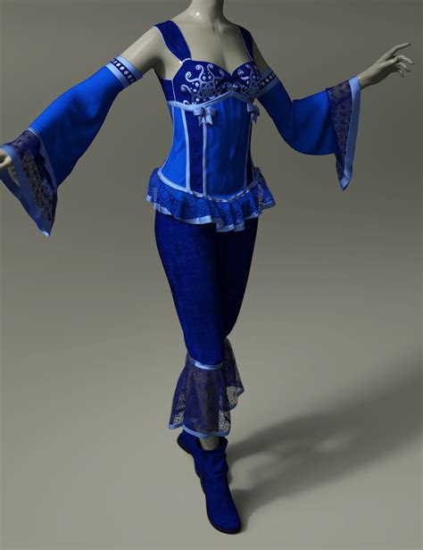 Texture Expansion For Dforce Multi Style Fairy Outfit For Genesis 9