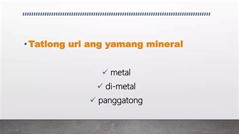 Mga Likas Na Yaman At Produkto Sa Aking Komunidad Ppt