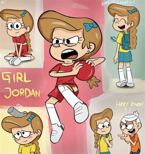 Character Analysis Girl Jordan The Loud House By Ptbf