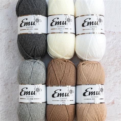 Emu Classic Aran Bundle Talon The Knitting Network