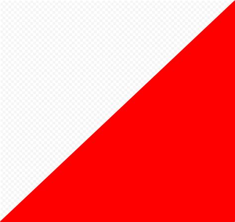 Red Triangle Right Angle Transparent Background Citypng