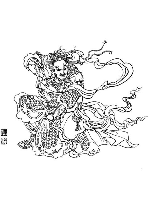 中國畫白描人物學習素材91幅 每日頭條