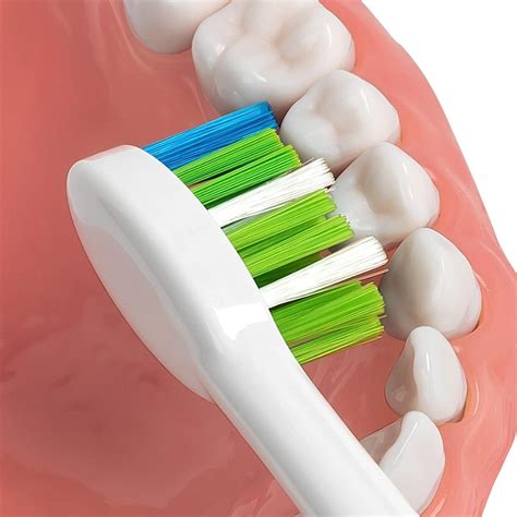 Професионална електрическа четка за зъби Sonica 3 режима на почистване 2 включени глави Usb
