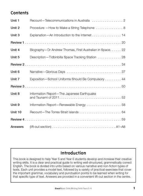 Excel Basic Skills English Book Pack Years 5 6 Pascal Press