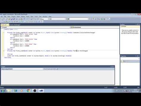 MEMBUAT PROGRAM COMBOBOX DAN RADIO BUTTON VISUAL STUDIO YouTube