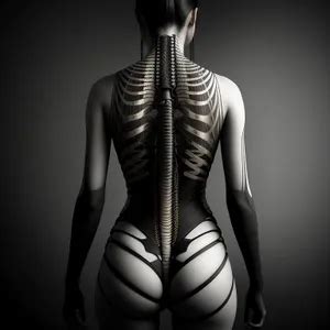 Anatomical Bodybuilder Naked Skeleton X Ray Model Eternity Stock Pictures Images And Stock