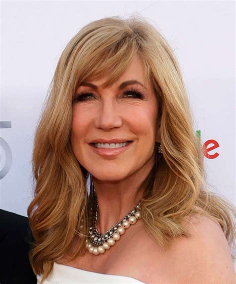 leeza gibbons medium length wavy hairstyle hairstyles