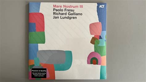 Fresu Galliano Lundgren Mare Nostrum Iii High Fidelity Dlp Kaufen Auf