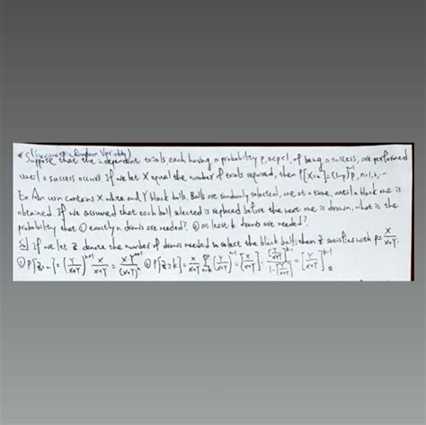 34 Geometric Random Variable Definition And Example