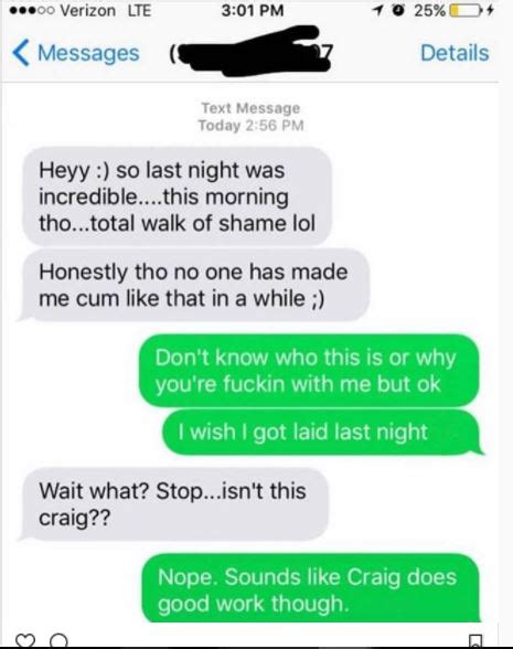 Lol Sexually Satisfied Woman Shocks Man By Accidentally Sending Wrong Message To Him His