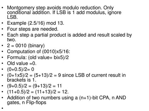 ppt residue number systems powerpoint presentation free download