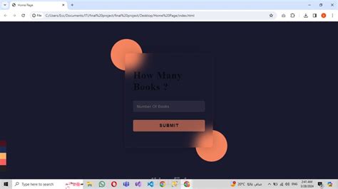 تصميم صفحات ويب احترافية باستخدام Html وcss و Js و Bootstrap خمسات