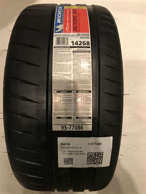 Резина на лето — Michelin Pilot Sport Cup 2 — BMW 3 series (F30), 2 л ...